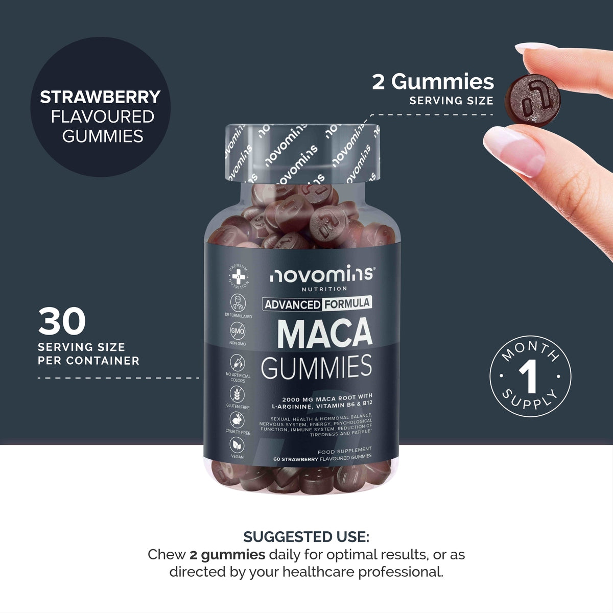 Maca Root Gummies | High Strength | Sexual Health | Performance ...