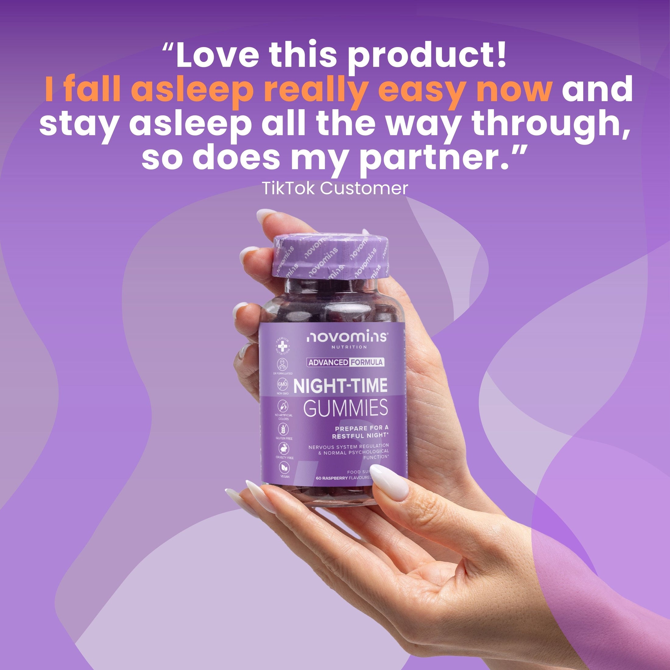 Buy Novomins Night Time Sleep Gummies Online | Free-Delivery – Novomins ...