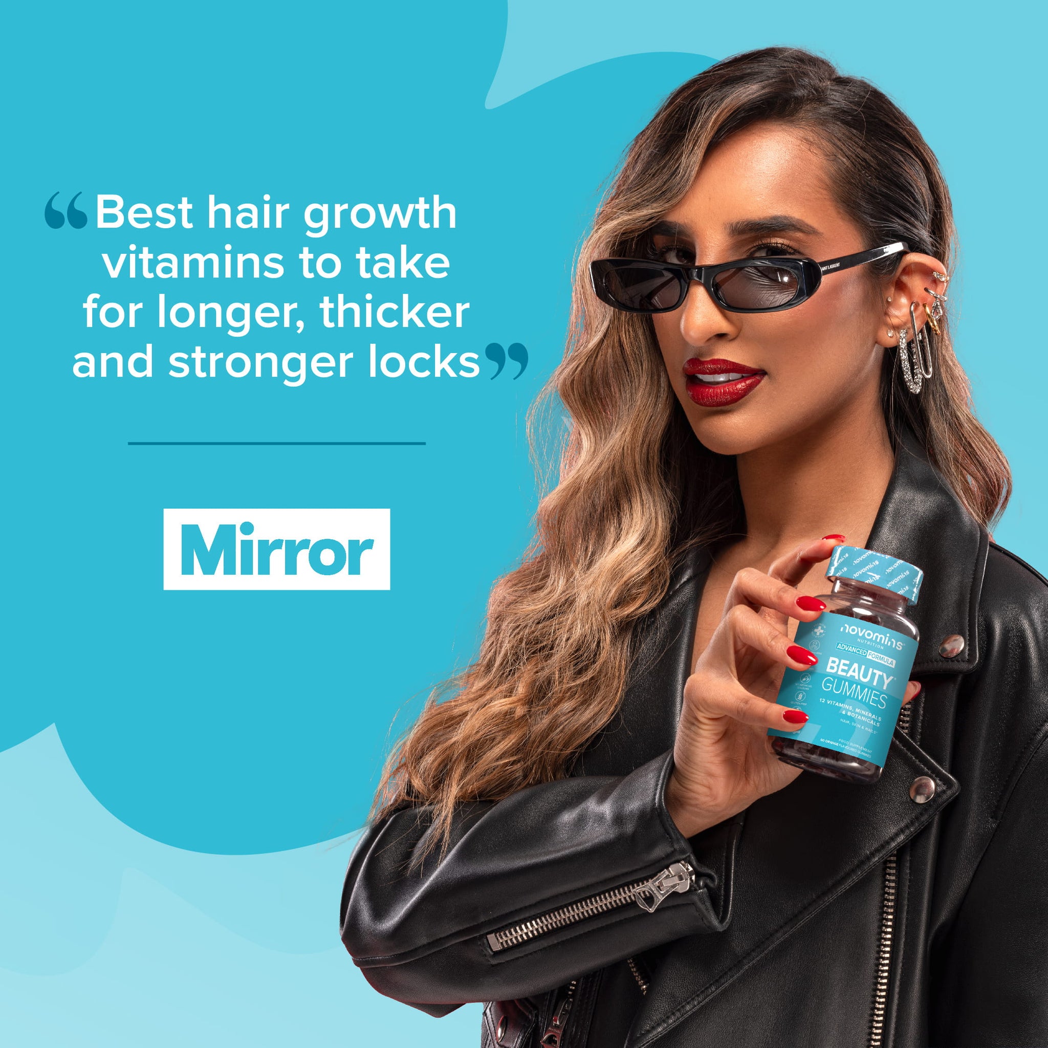 Beauty Gummies for Hair, Skin and Nails | Novomins Nutrition
