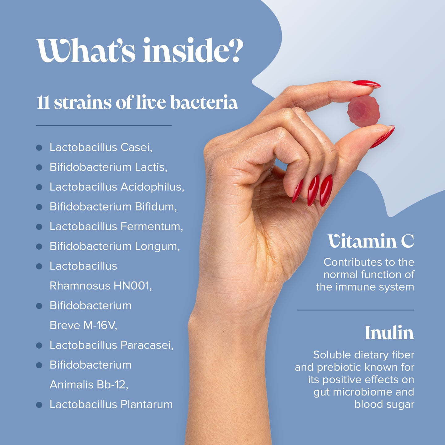 Probiotic Gummies | 50 Billion CFU | 11 Strains | Novomins – Novomins ...