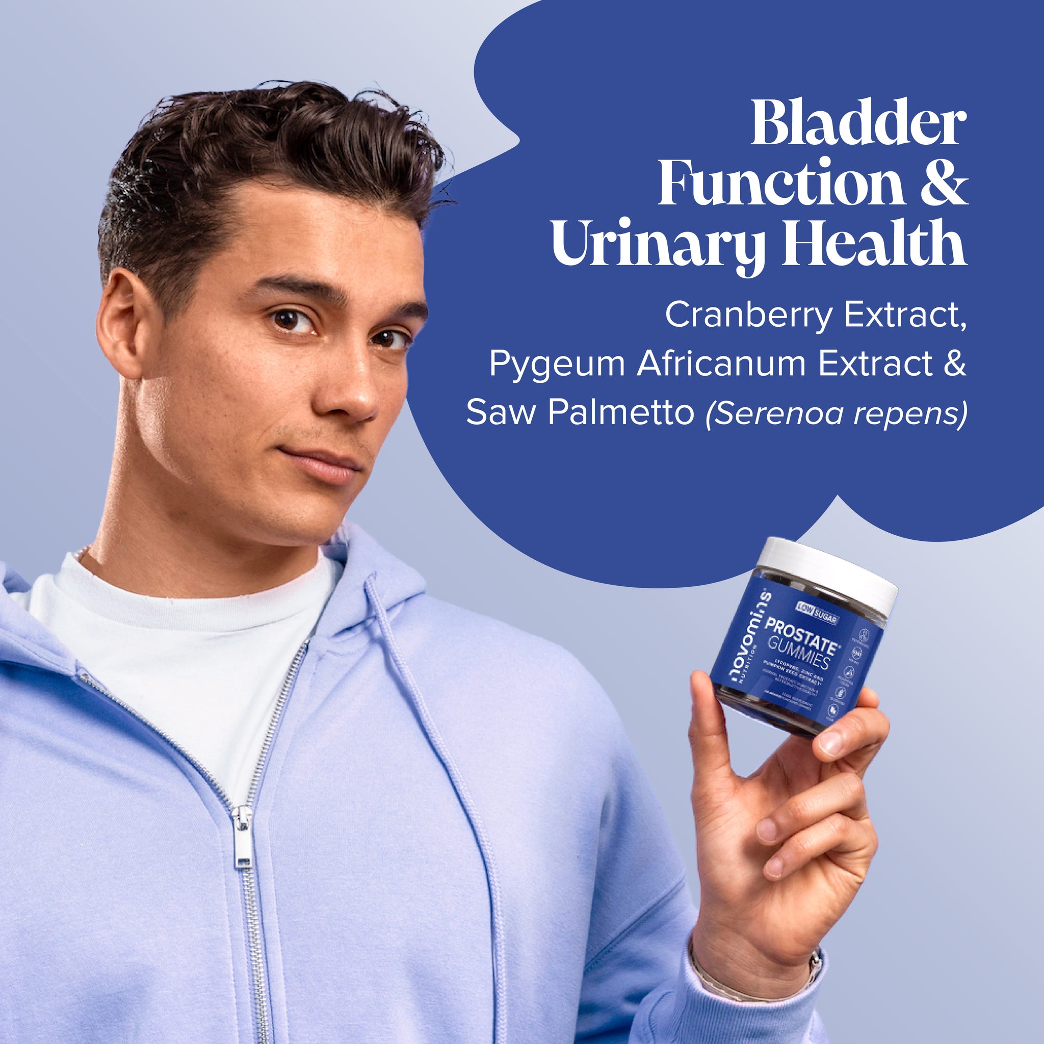 Prostate Gummies | Saw Palmetto | Prostate Health | Vegan | Sugar-Free ...