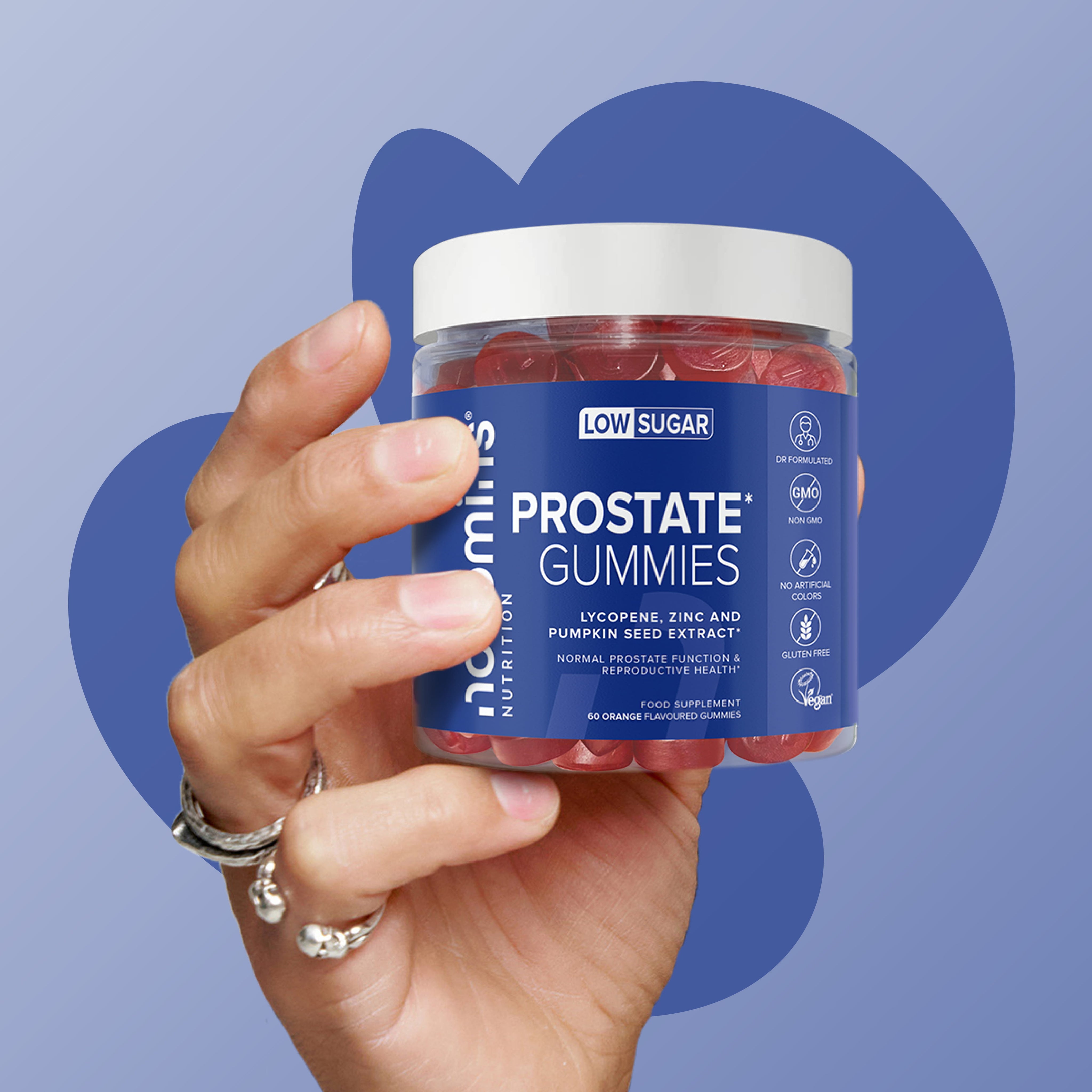 Prostate Gummies | Saw Palmetto | Prostate Health | Vegan | Sugar-Free ...