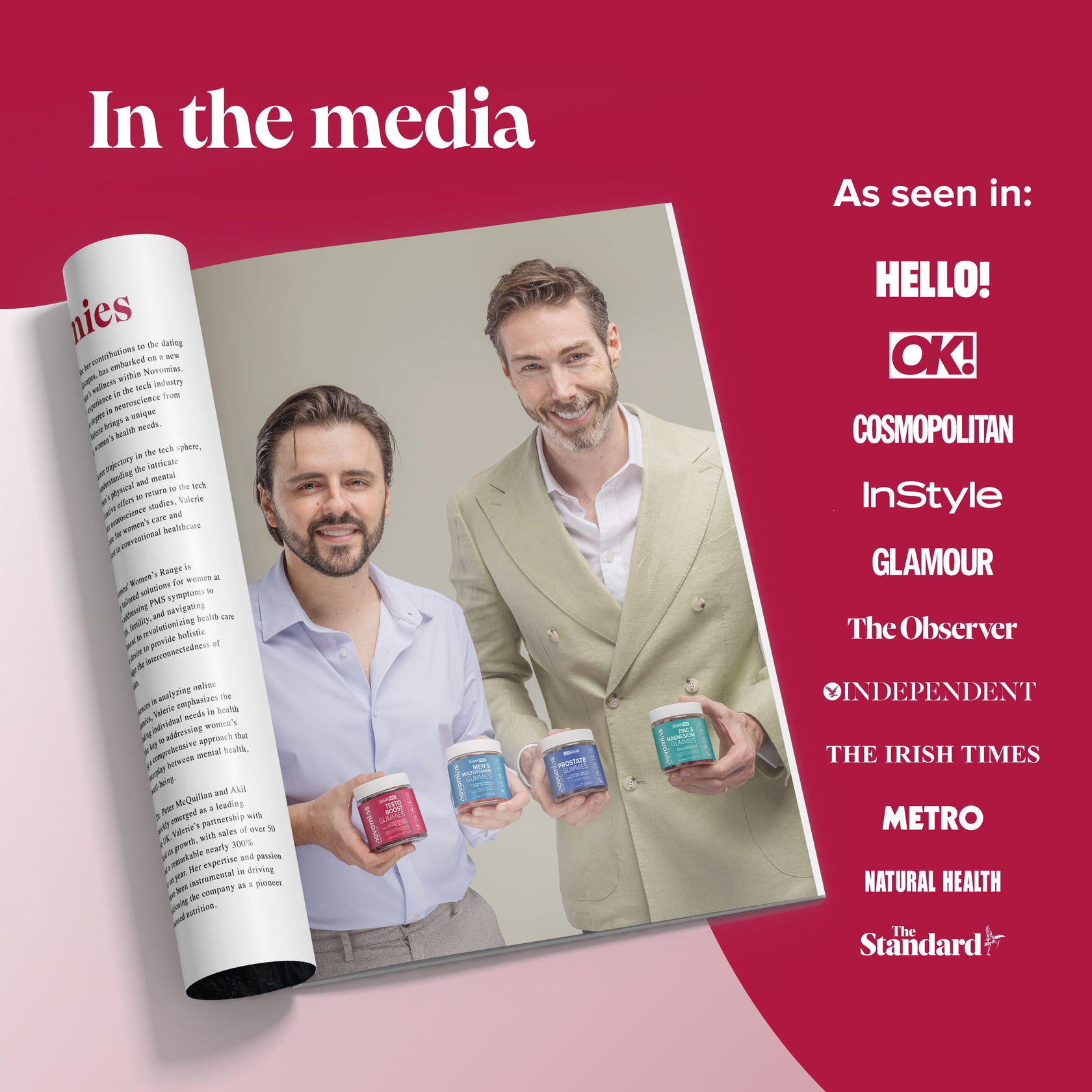 Testo-Boost Gummies | Male Testosterone Support | Natural | Novomins ...