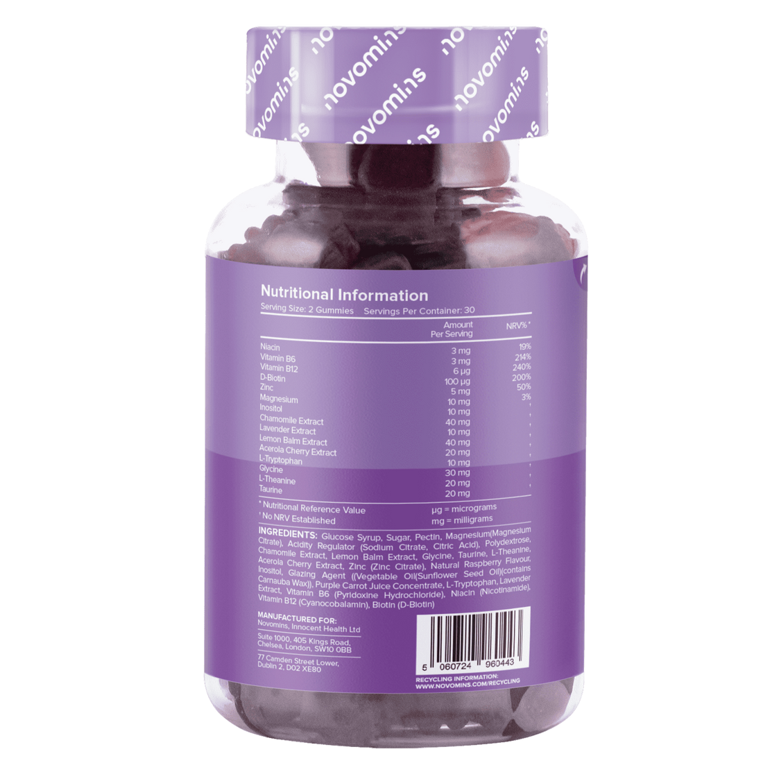 Night Time Gummies | Sleep Gummies | Sugar Free | Vegan | Natural Sleep ...