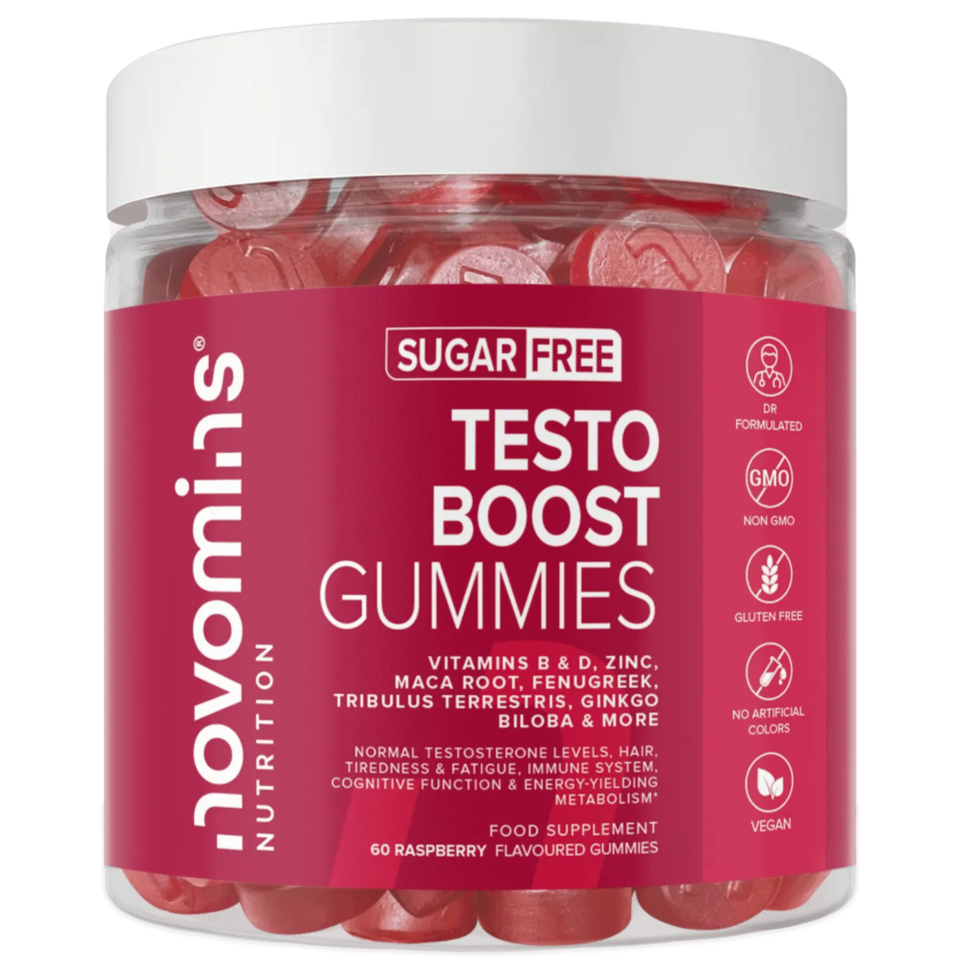 Testo Boost Gummies | Testosterone Support | Vegan | Sugar Free ...